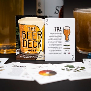The Beer Deck: Playing Cards Full of Facts About Beer - Etsy