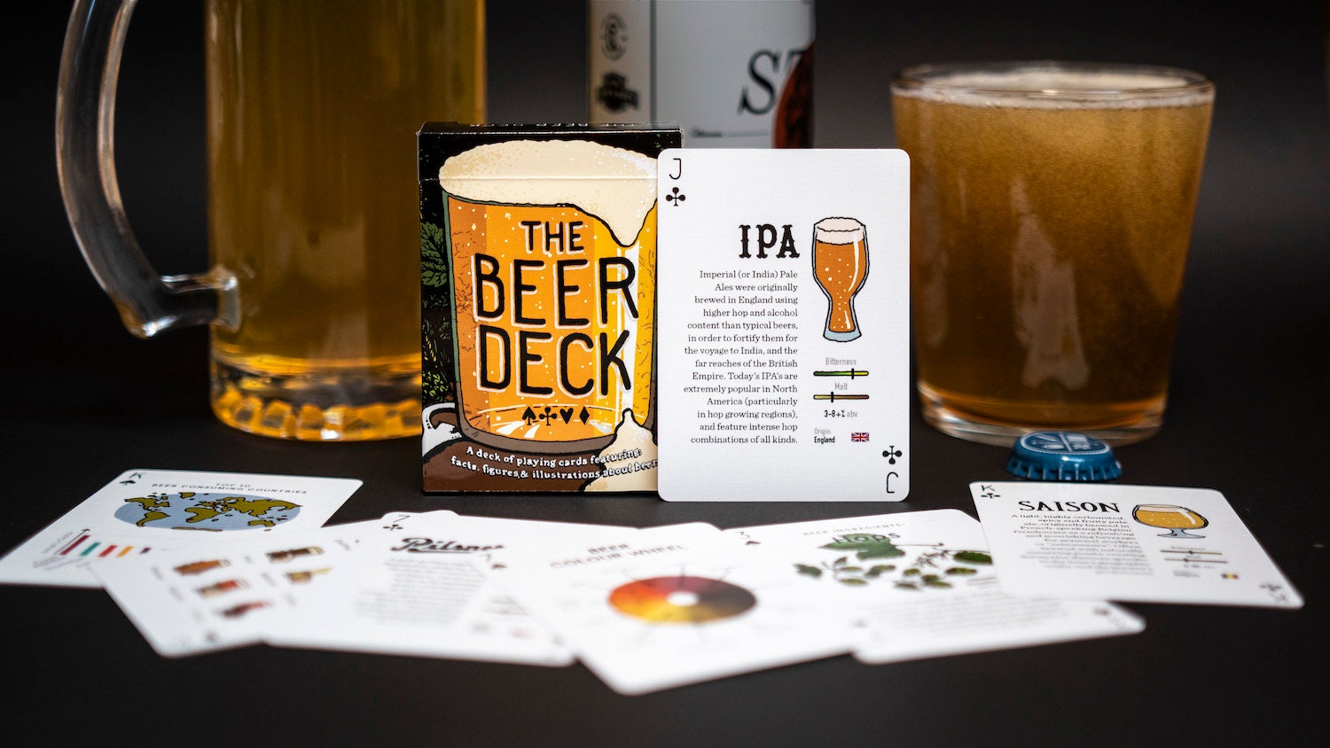 The Beer Deck: Playing Cards Full of Facts About Beer - Etsy