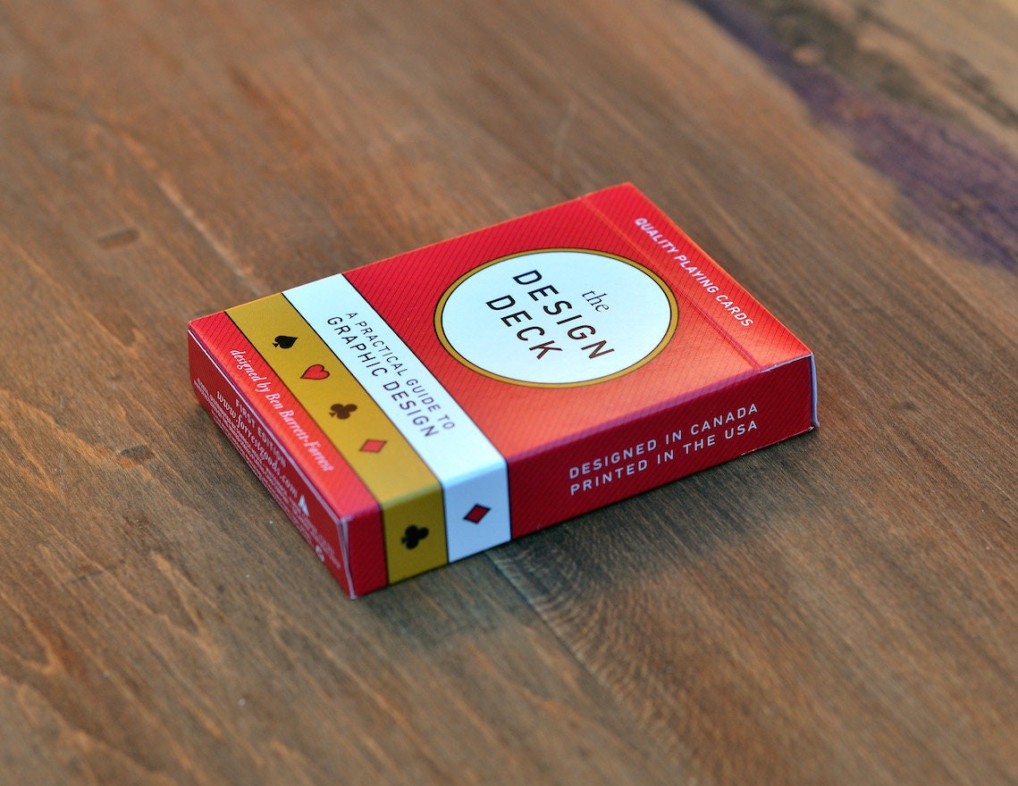 The Design Deck: Playing Card Guide to Graphic Design - Etsy