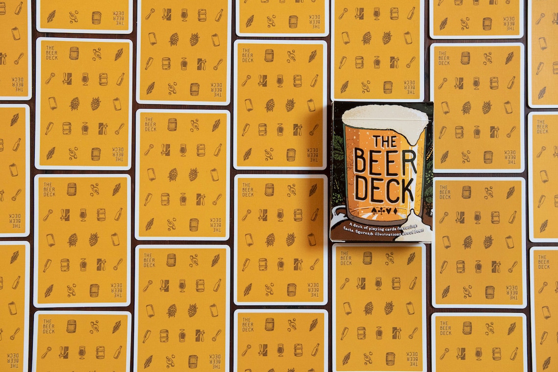 The Beer Deck: Playing Cards Full of Facts About Beer - Etsy