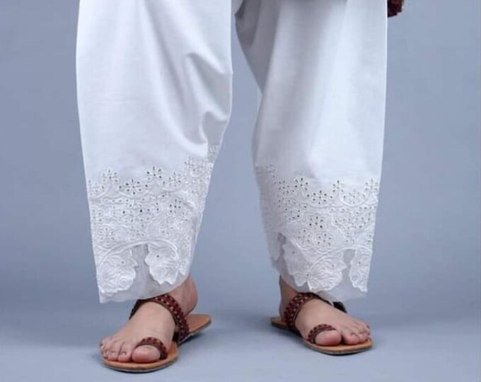 Women Plain Patiala Salwar Pants Pure Cotton Kameez Kurti Tunic Yoga ...