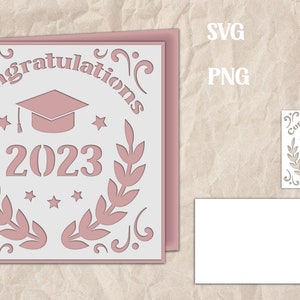 Graduation Papercut Card, Graduation Papercut SVG, Layered ...