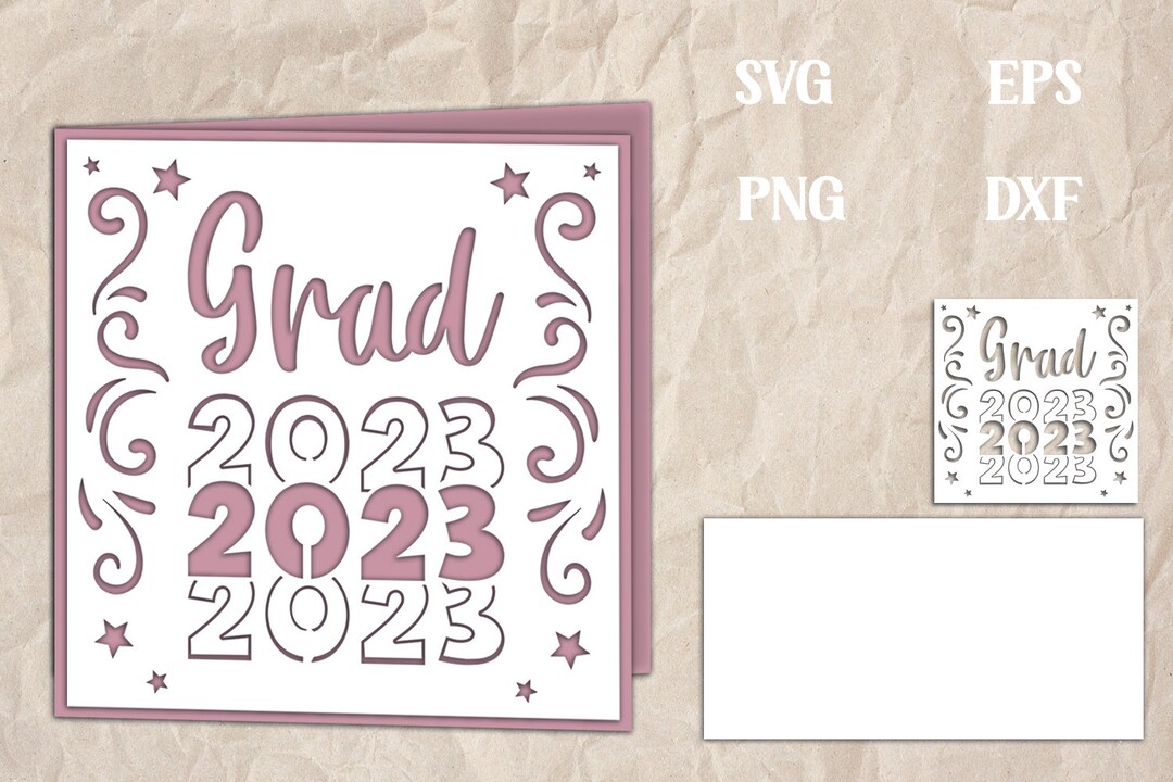 Graduation Papercut Card, Graduation Papercut SVG, Layered ...