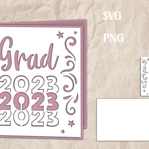 Graduation Papercut Card, Graduation Papercut SVG, Layered ...