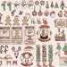 Western Christmas SVG Bundle: Cowboy Santa, Cactus, Gingerbread ...