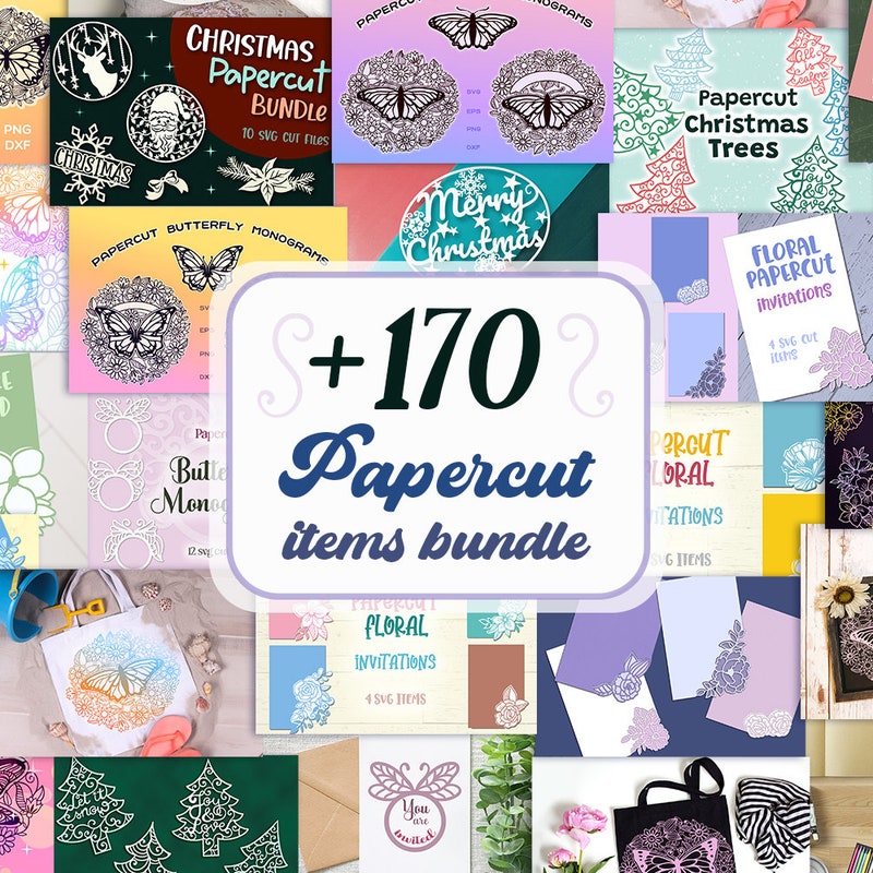 Papercut Pattern - Etsy