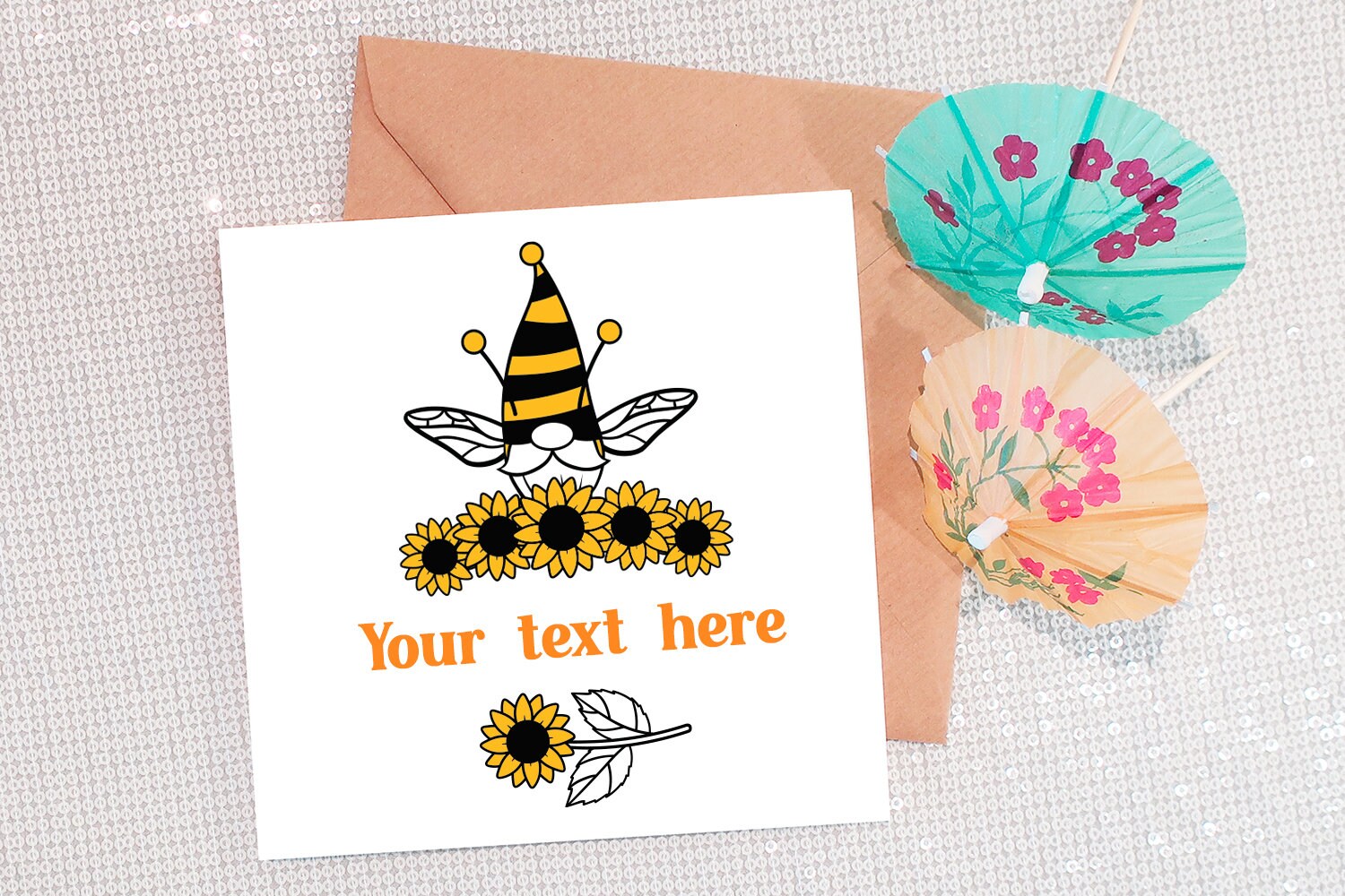 Gnomes and Sunflowers SVG Bundle , Sunflower SVG, Bee SVG, Sunflower ...