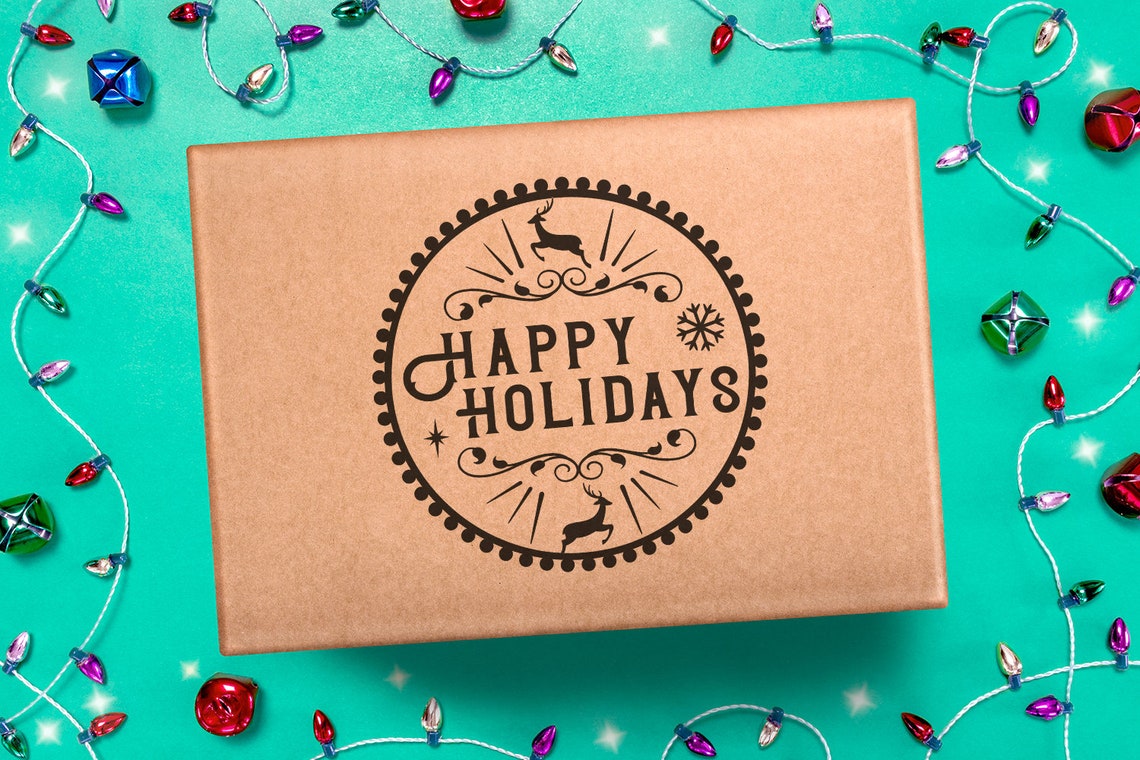 Christmas Round Signs Christmas Round Decorations Christmas - Etsy