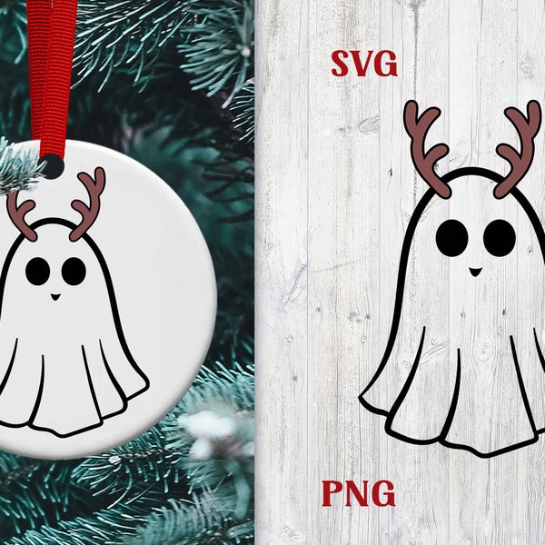 Ghost Christmas Png - Etsy