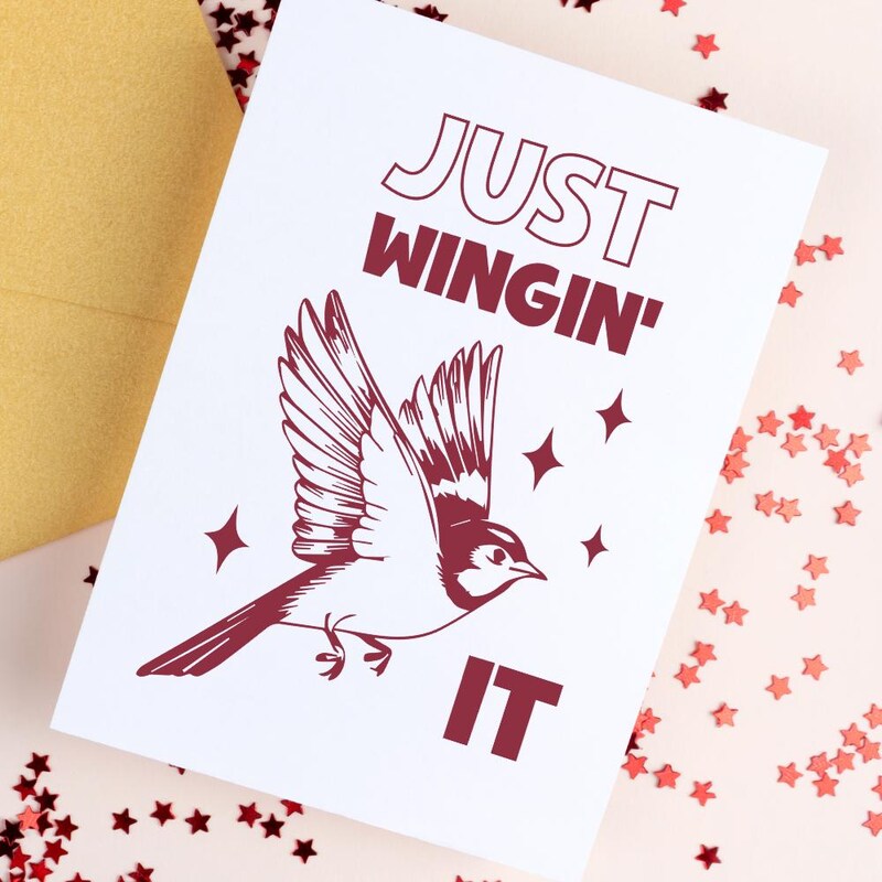 Just Wing It Mug - Etsy