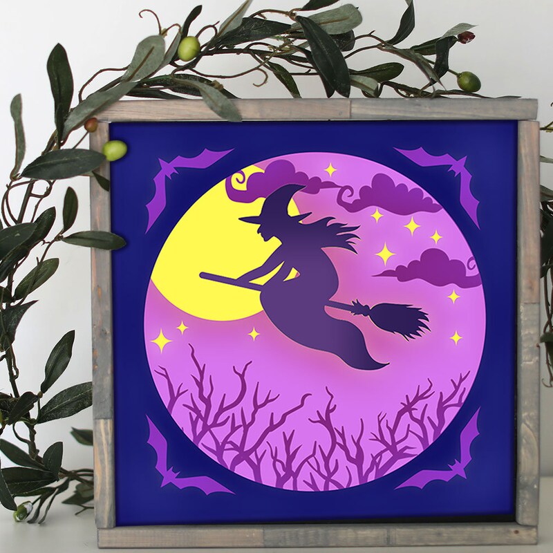 3d Shadow Box Svg - Etsy