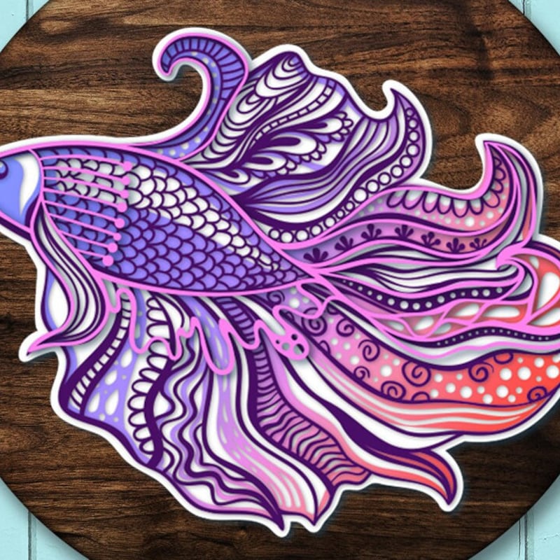 Fish Svg - Etsy