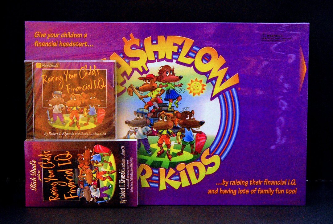CASHFLOW for Kids Board Game / SEALED Complete With Book & CD / Robert ...