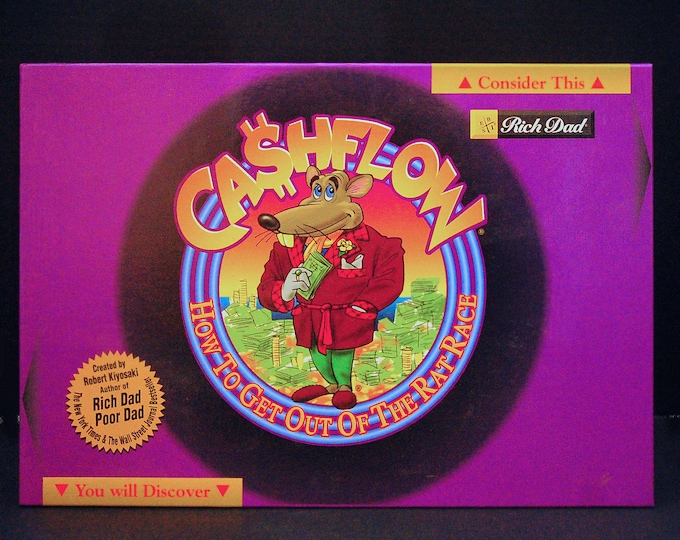 Rich Dad / CASHFLOW Board Game 'how to Get Out of the Rat Race ...