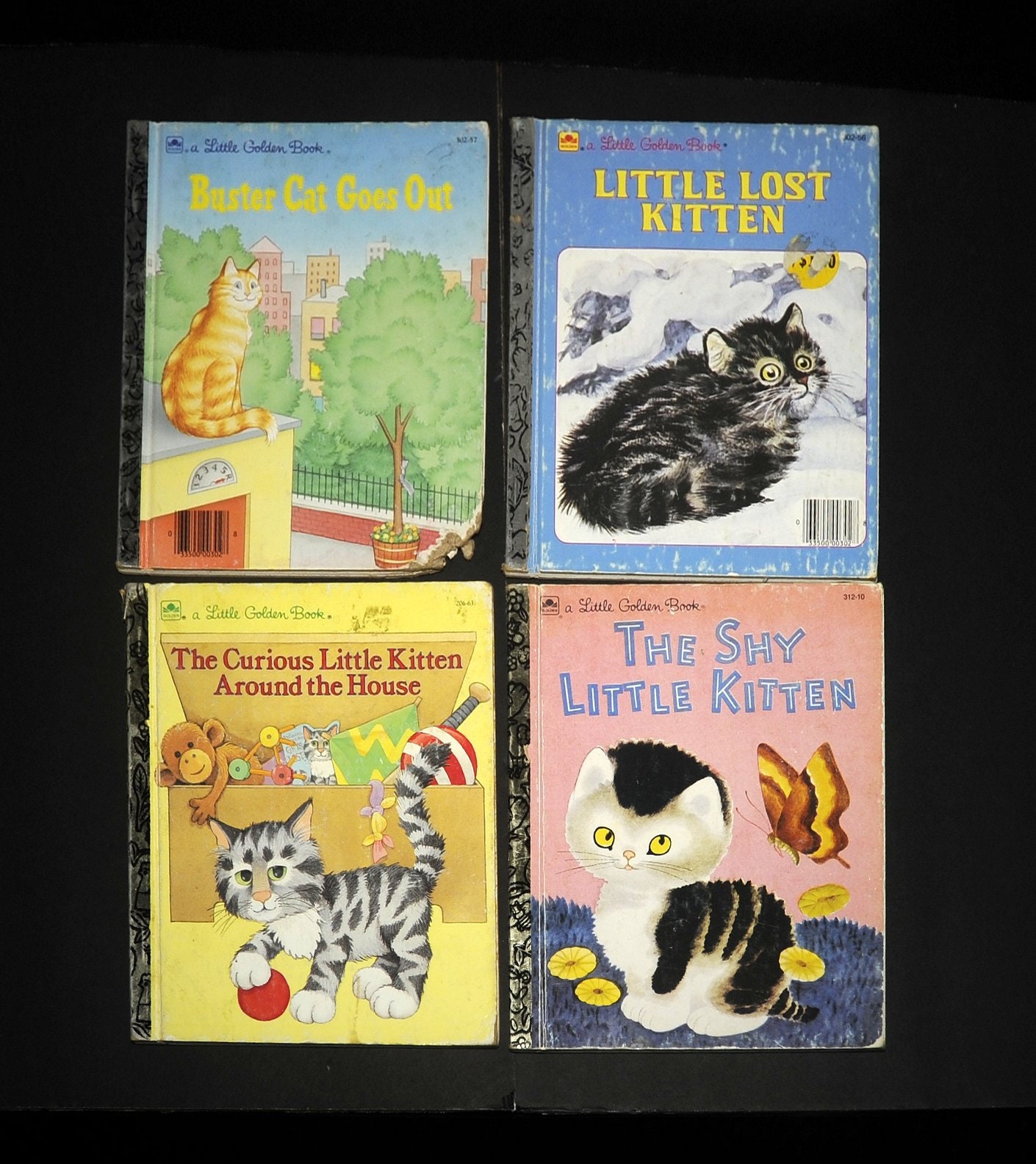 VTG Little Golden CAT KITTEN Books Lot of 4 / Little Kittens & - Etsy