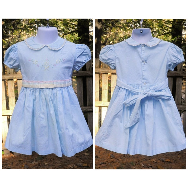 Blue Easter Dress - Etsy