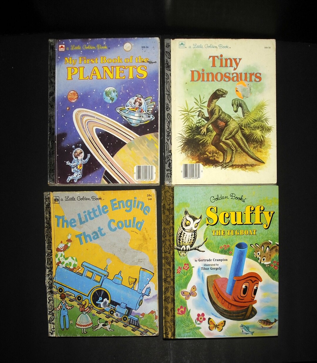 VTG Little Golden LEARNING Books Lot of 4 / Children's Learning Titles ...