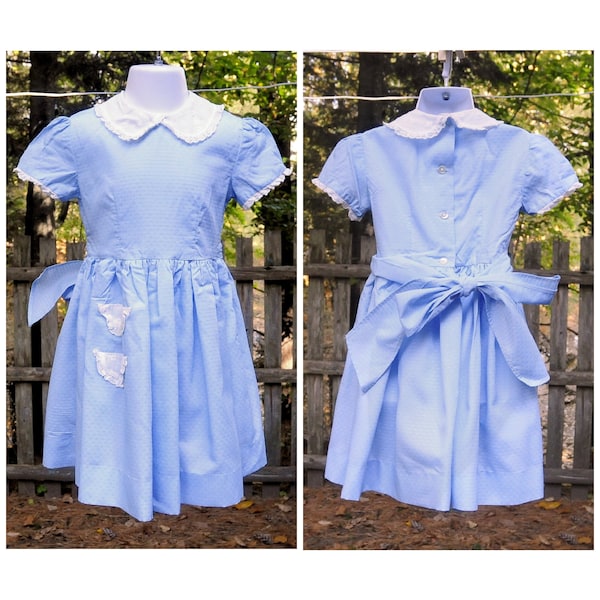 Little Girls Vintage Party Dress - Etsy