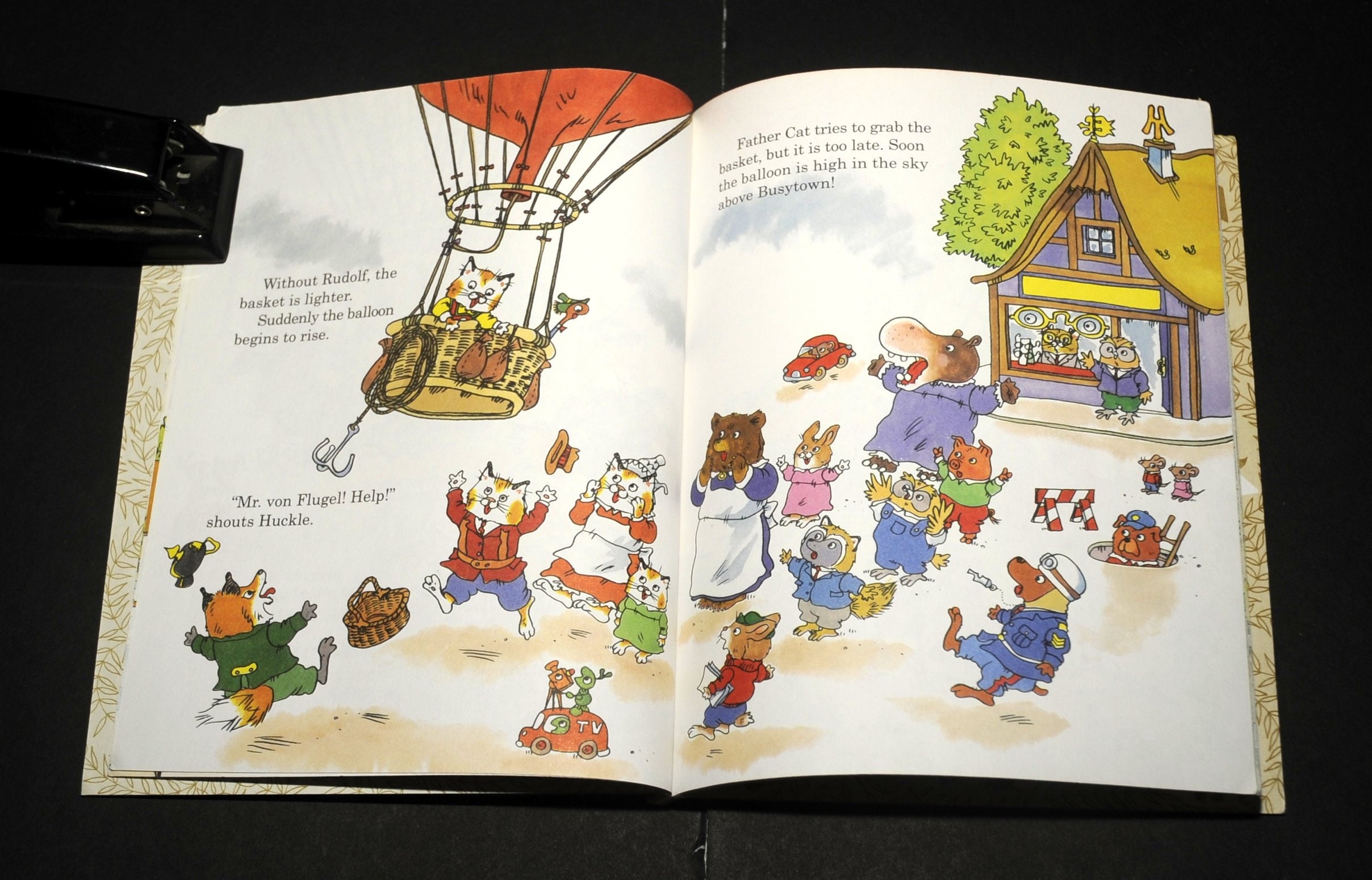 Vintage Little Golden BALLOON Book / by Richard Scarry / 'best Balloon ...