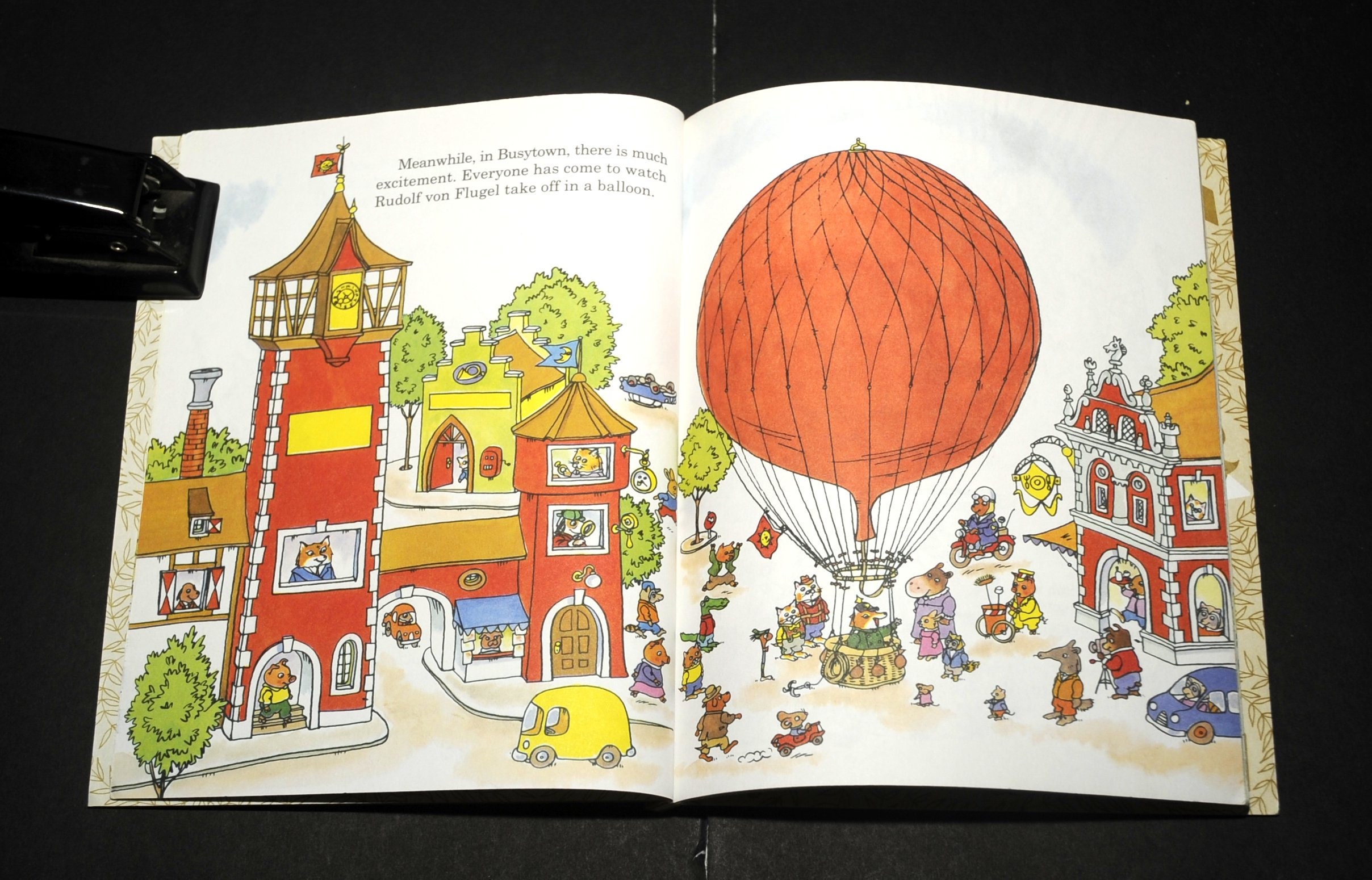 Vintage Little Golden BALLOON Book / by Richard Scarry / 'best Balloon ...