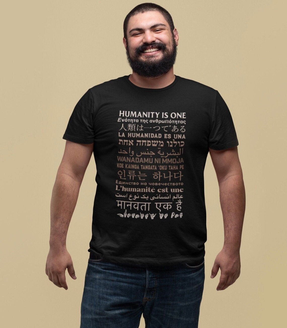 Multilingual Humanity is One / One Human Family Many Tongues/ Diversity ...