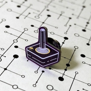Atari CX40 Joystick PCB Lapel Pin - Etsy