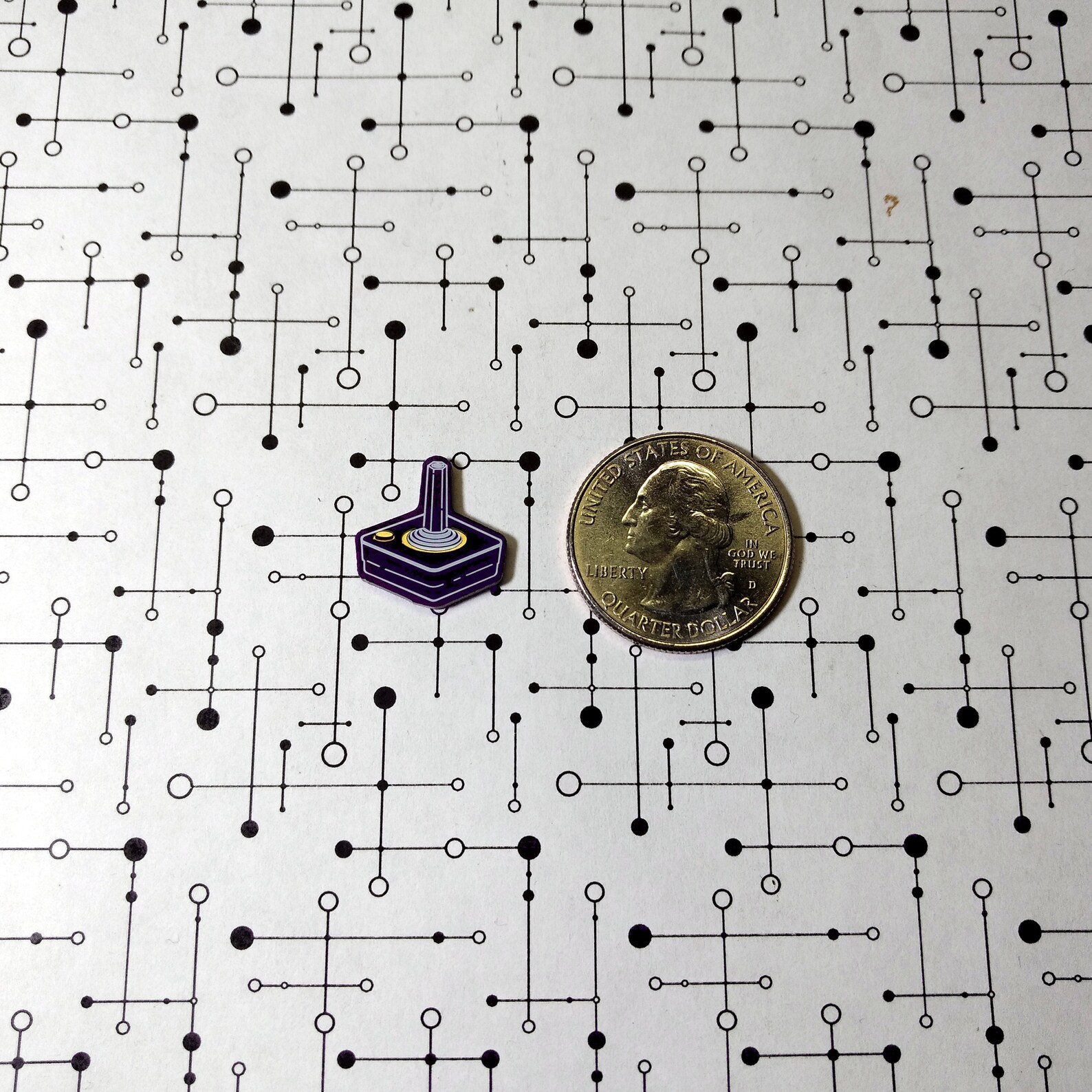 Atari CX40 Joystick PCB Lapel Pin - Etsy