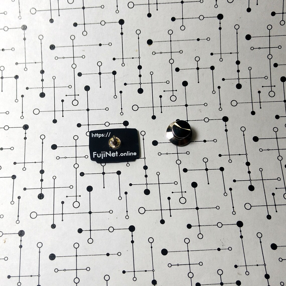 BASIC Programming Ready Prompt PCB Lapel Pin on Vintage 80's Style TV ...