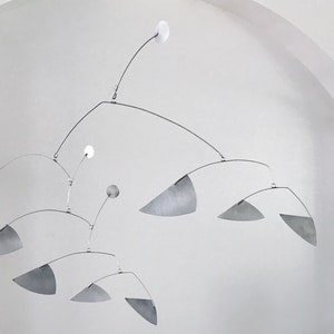 Triangle Mobile / Silver Finish - Etsy