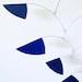 Triangle Mobile / Blue & Yellow - Etsy