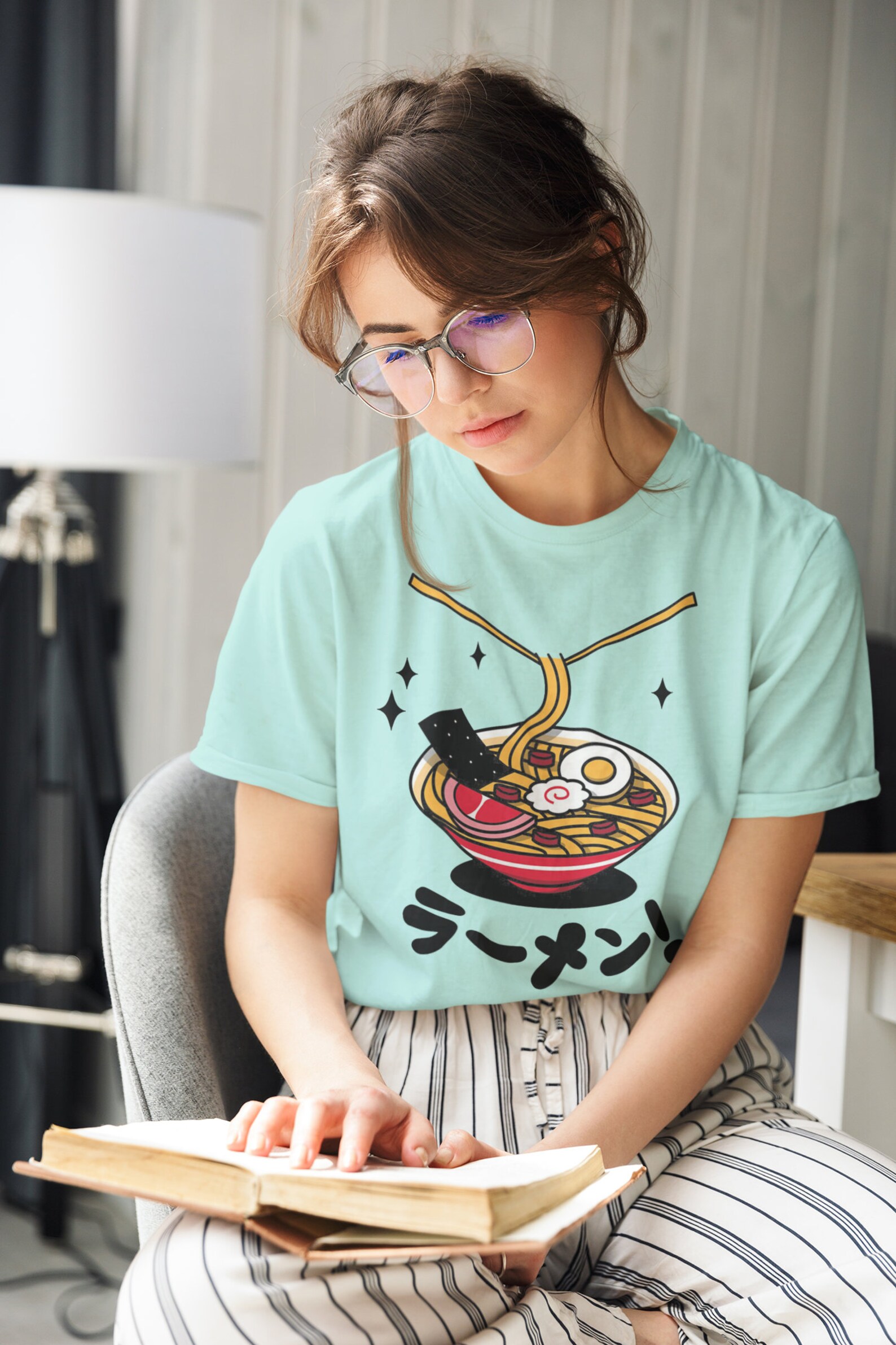 Kawaii Shirt, Japanese Ramen, Kawaii Clothing, Anime Shirt, Aesthetic ...