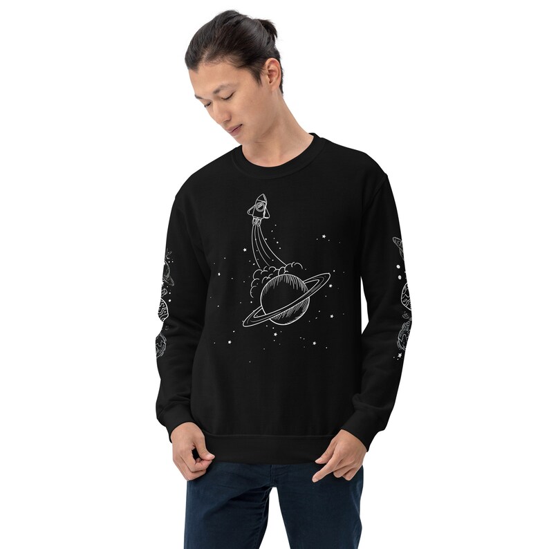 Solar System Sweatshirt - Planet Sweater - Gift for Science Lover ...