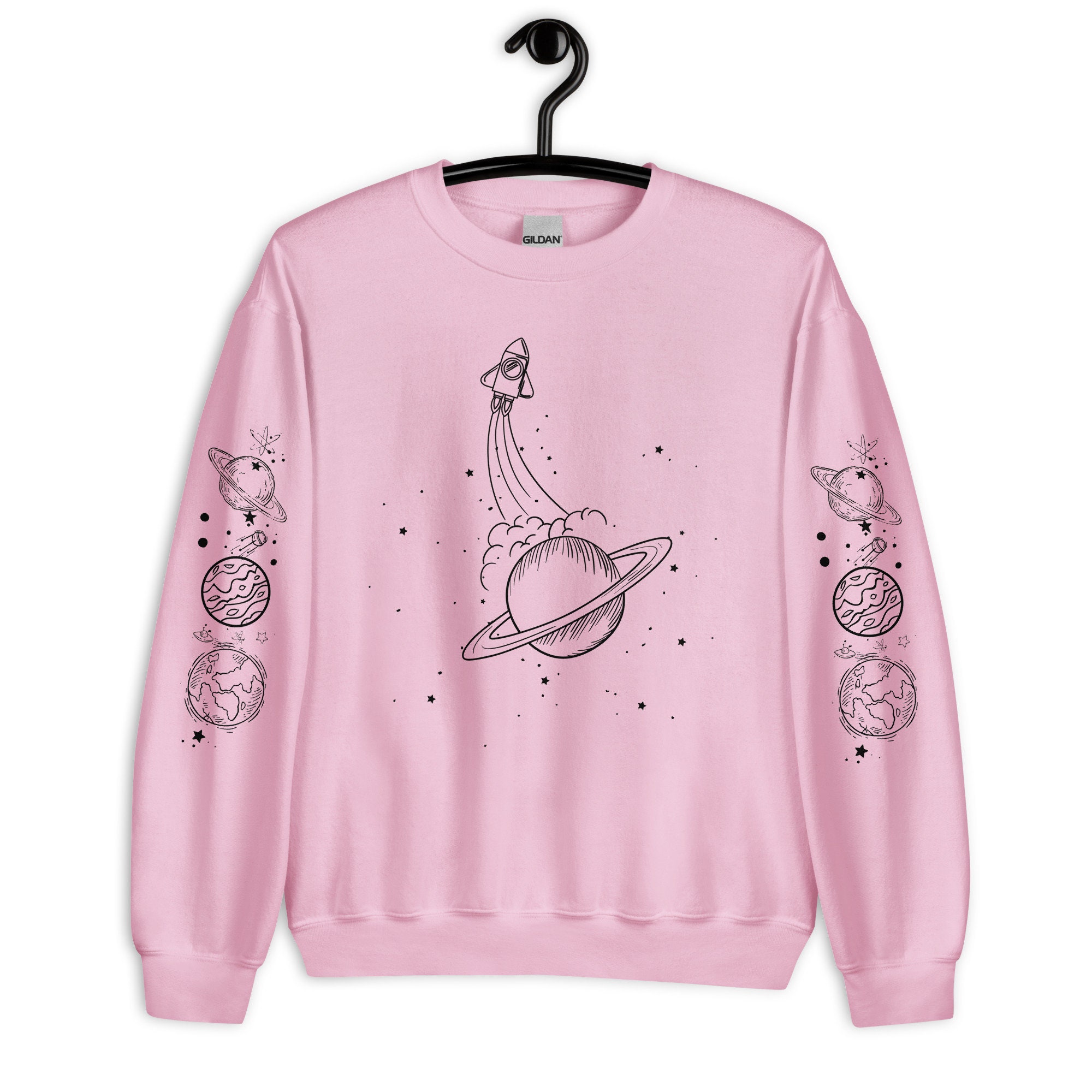 Solar System Sweatshirt - Planet Sweater - Gift for Science Lover ...