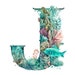 Personalized Letter J Aquatic Sea Nautical Art Gift Custom Wall Decor ...