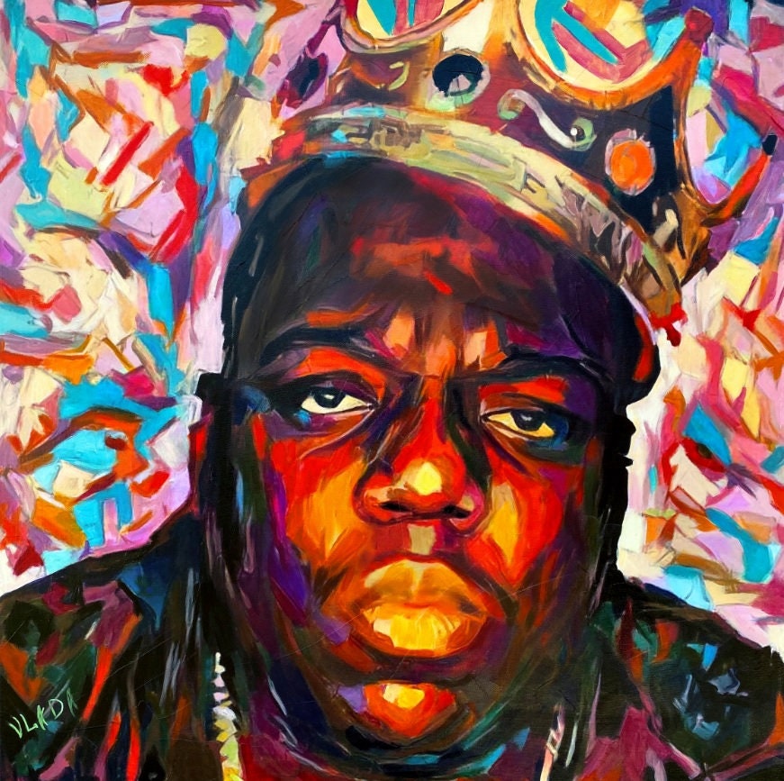 Biggie Smalls Pop Art
