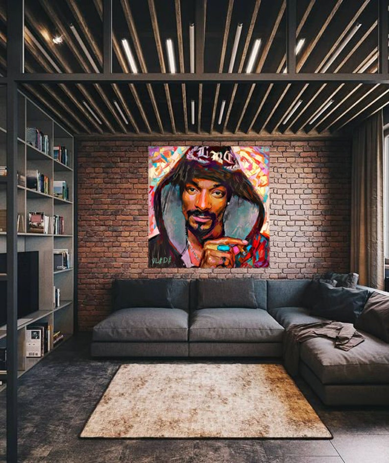Snoop Dogg Portrait Art Print. Original Artwork Giclée Print - Etsy