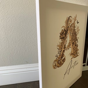 Personalized Alphabet Letter Gift for Wedding Party Favor Wedding Sign ...