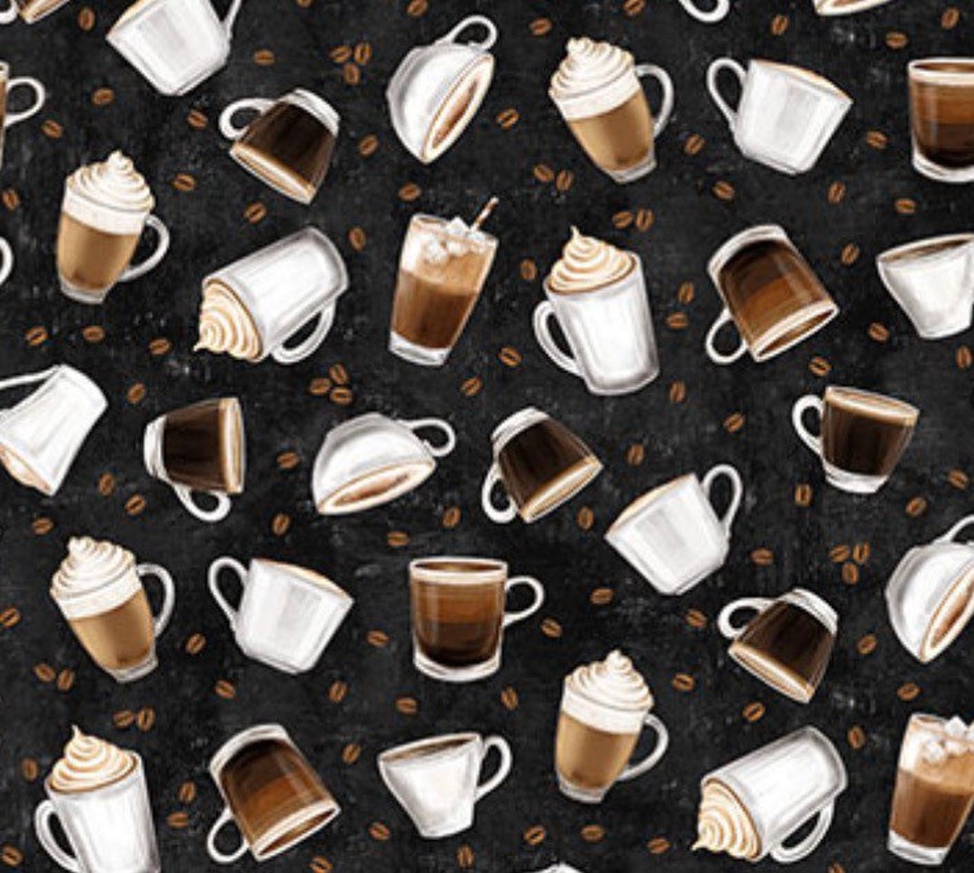 Coffee Cups-foam-java-roast-blend-latte-espresso-brown Black-cafe ...