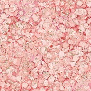 Midas Touch-shimmer-bubble Texture-rose-gold-metallic-northcott-deborah Edwards-melanie Samra ...