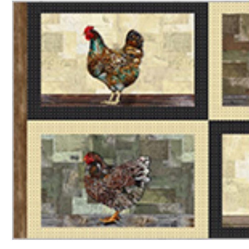 Fabric Panels of Barns - Etsy
