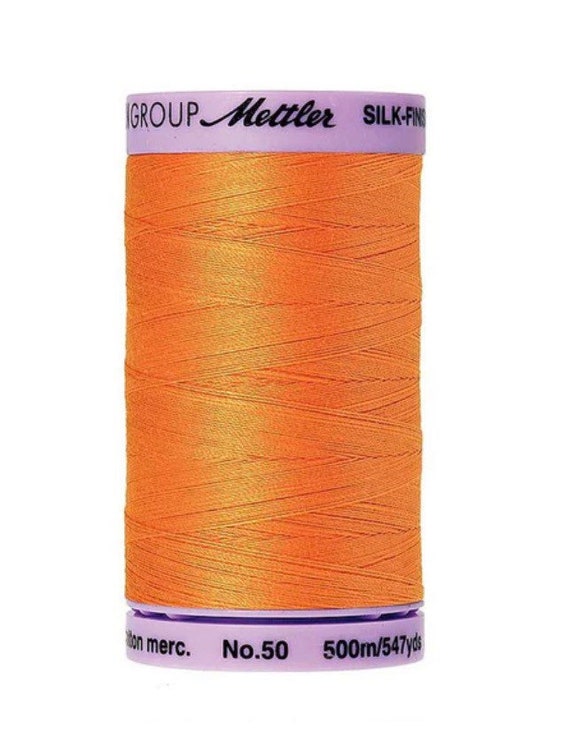 Thread-mettler Silk Finish 100% Cotton Mercerized Thread-50 - Etsy