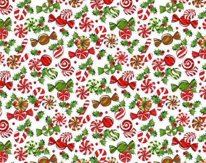 Candy Toss-white-sugar Coated Collection-deborah Edwards-northcott ...