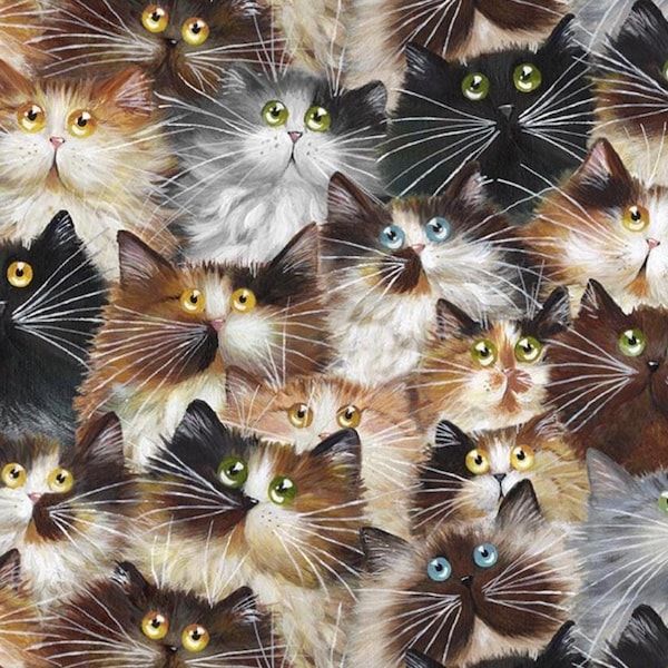 Windham Cats Wide Backing - Etsy