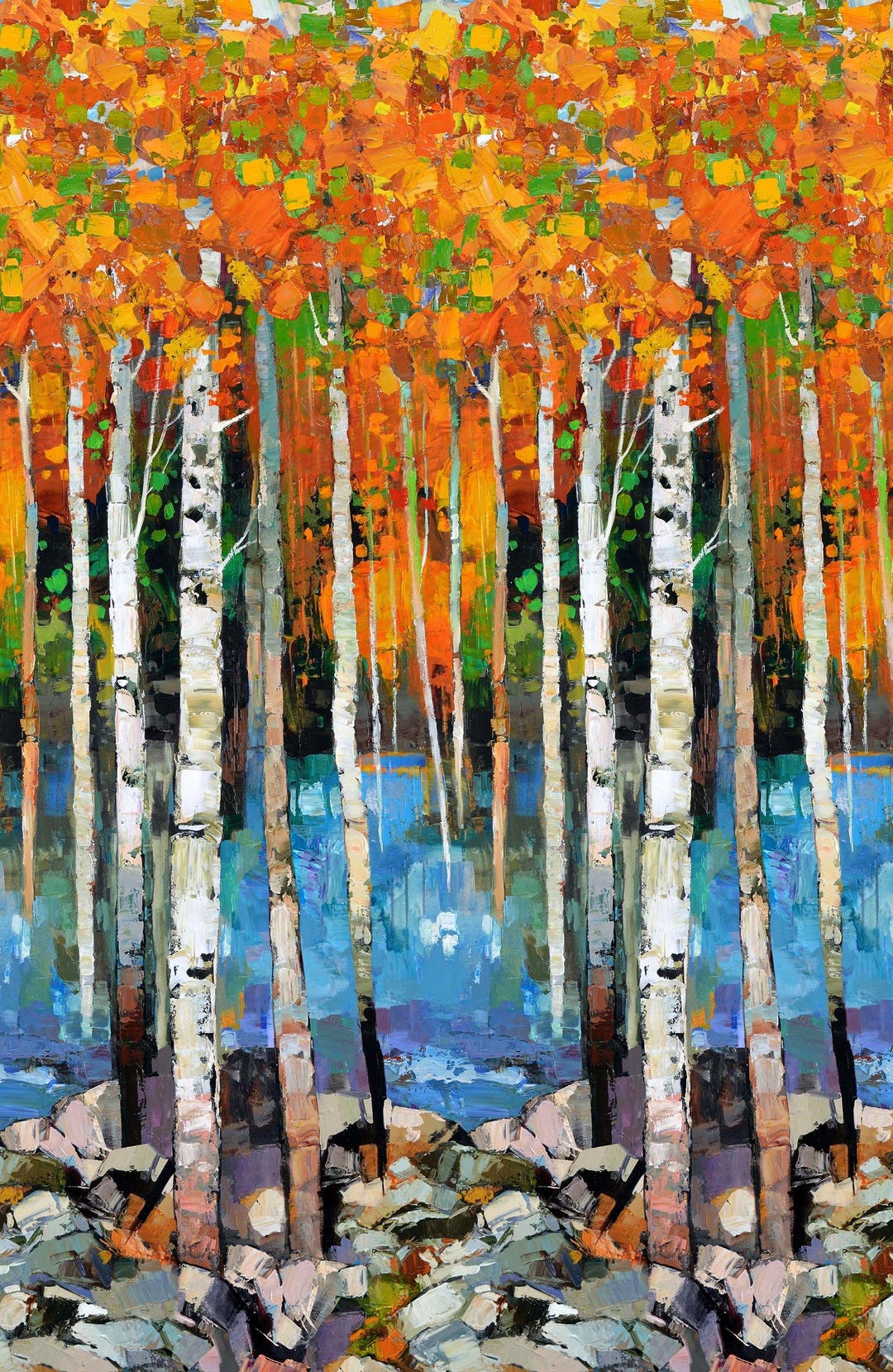 Silent Lake-full Width Border-14.75” Pattern Repeat-northcott Fabrics ...