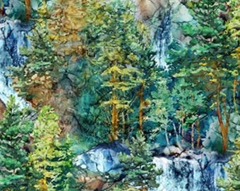 Cedarcrest Falls-bubble Texture-navy Teal-northcott Fabrics-deborah ...