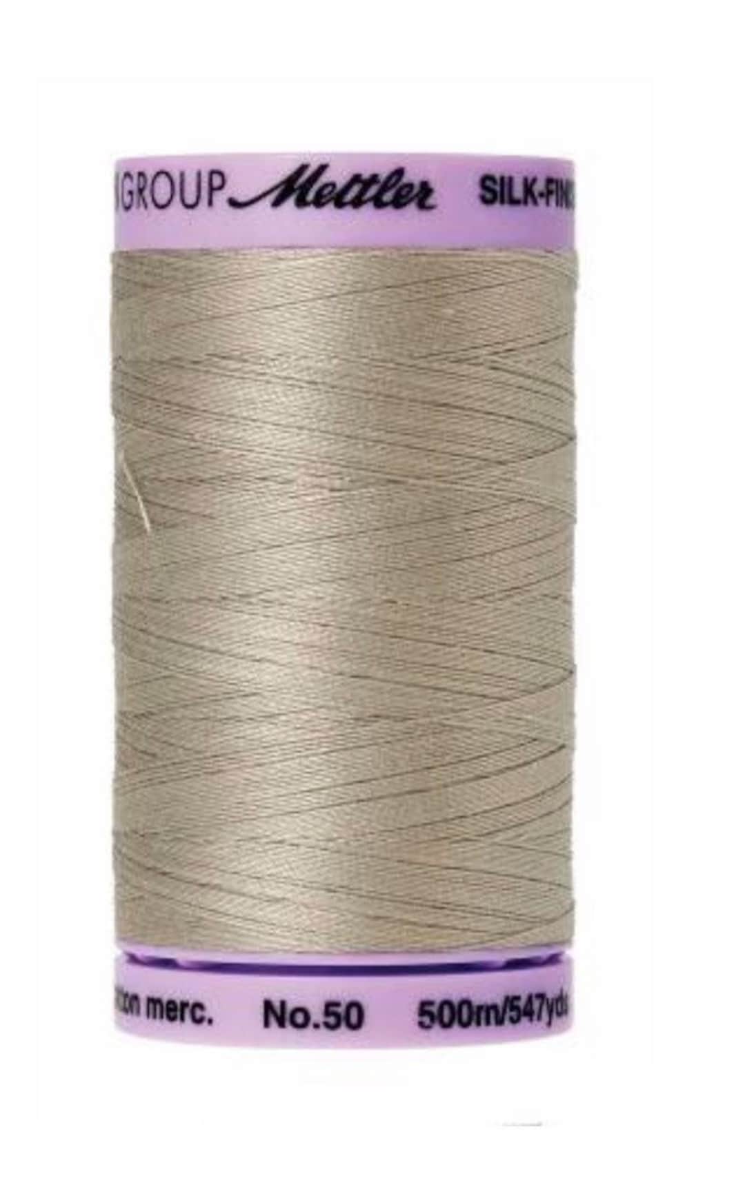 Thread-mettler Silk Finish 100% Cotton Mercerized Thread-50 WT-500 ...