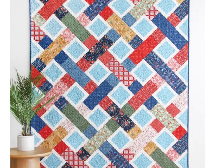 Trellis Quilt Pattern-4 Sizes-refresh Collection-figo-cluck Cluck Sew ...