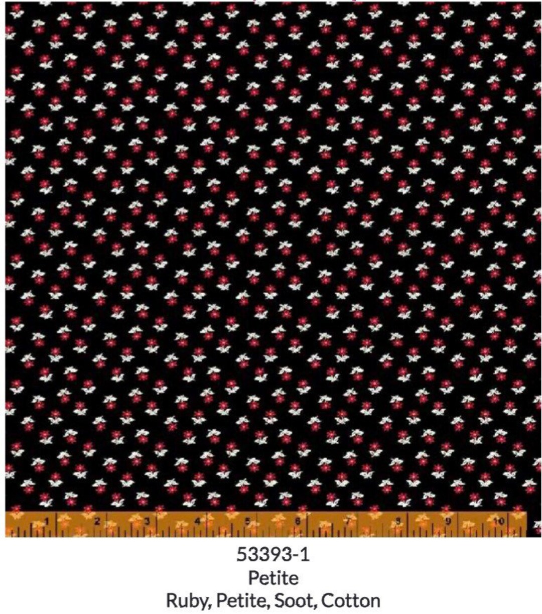 Petite-soot-ruby Collection-whistler Studios-windham Fabrics-100 ...