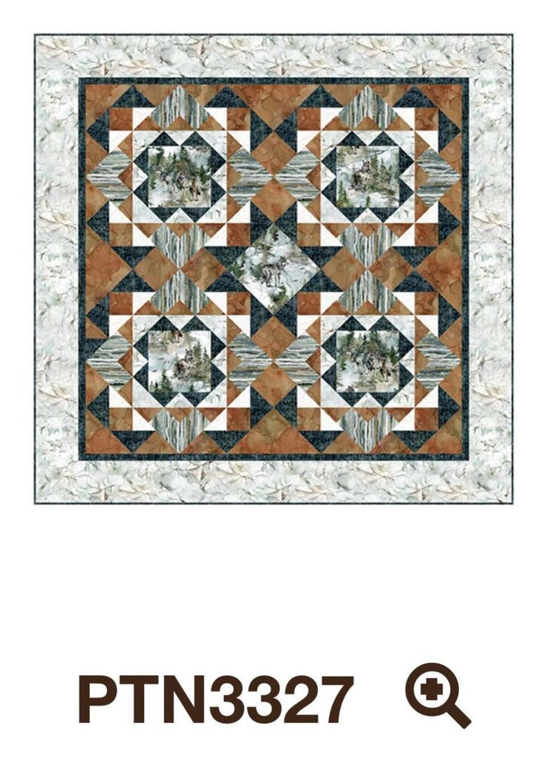 Lone Wolf Collection-twig Texture-off White-northcott Fabrics-deborah ...