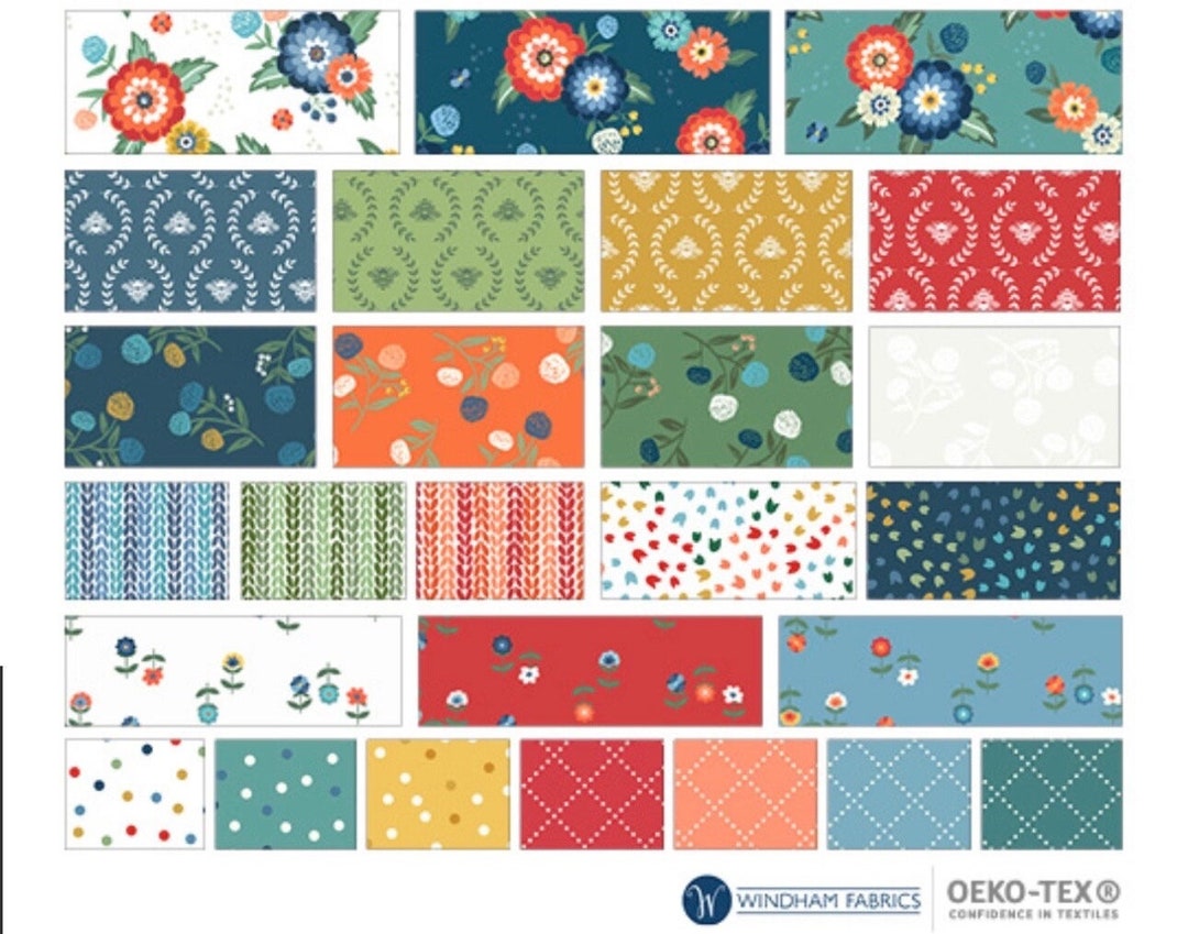 Clover & Dot Collection-bundle-10 X 10 Squares-layer Cake-allison ...